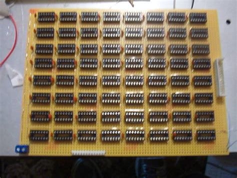 8 Bit Microprocessor Built From Discrete Logic