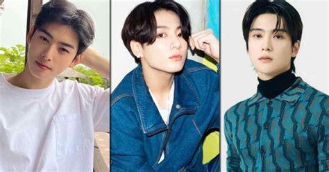 Bts Jungkook Astros Cha Eun Woo And Ncts Jaehyuns Fan Who