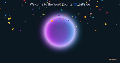 React Confetti Examples Codesandbox