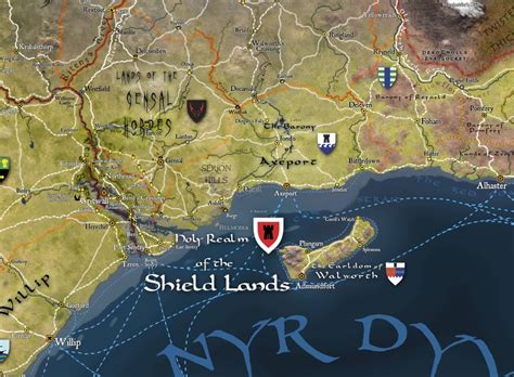 Mapping Shield Lands For My Campaign Anna B Meyer