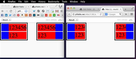 Css Floated Elements Rendering Differently In Chromefirefox When Triggering A Block