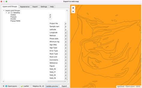Qgis Points Not Displaying On Qgis2web When Using Point Displacement