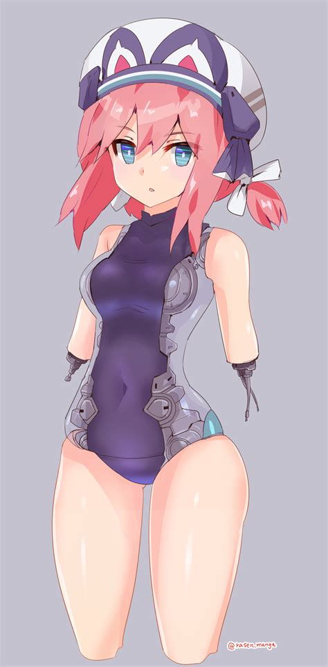 Rule 34 1girls Analog Waves Arms Ball Joints Belly Button Blue Eyes