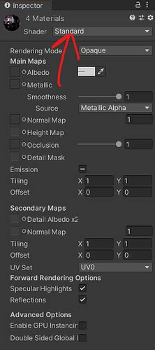 materials are pink unity engine unity discussions