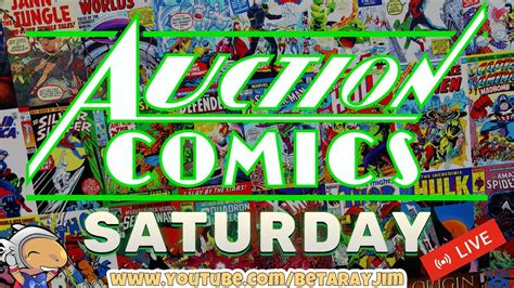 Auction Comics Saturday Panel Auction Youtube