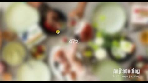 blur loading effect html css js tutorial video and the source code