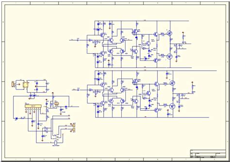 A3 Fully Symmetrical Double Difference Fet Power Amplifier Board Irfp240 Irfp9240 Output