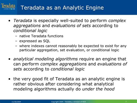 University Of Arkansas Data Mining With Teradatatm Warehouse Miner