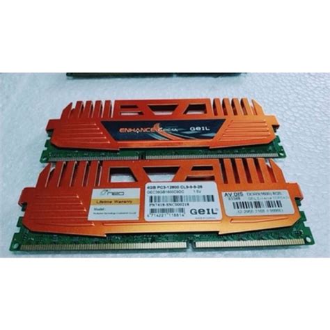 Ram DDR3 4GB Bus 1600 มอสอง สำหรบ PC แรมพรเมยมพรอมฮทซงคเดม ประกน L T Shopee Thailand