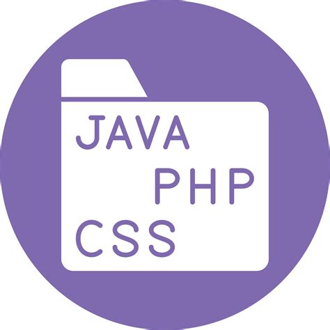 Vector Design Coding Folder Icon Style 22636345 Vector Art At Vecteezy