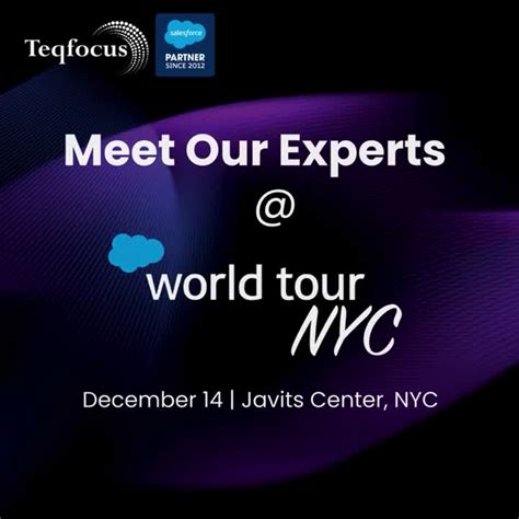 Teqfocus On Linkedin Salesforceworldtour Datacloud Ai