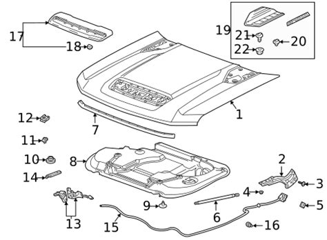 Hood And Components For 2020 Chevrolet Silverado 2500 Hd Chevrolet