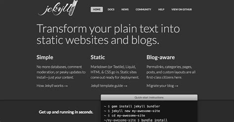 Macos Sierra Installing Jekyll