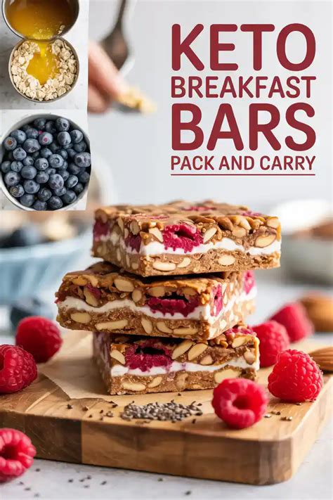 Keto Breakfast Bars Pack And Carry