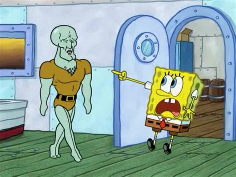 Handsome Squidward By Coliegren02 On Deviantart