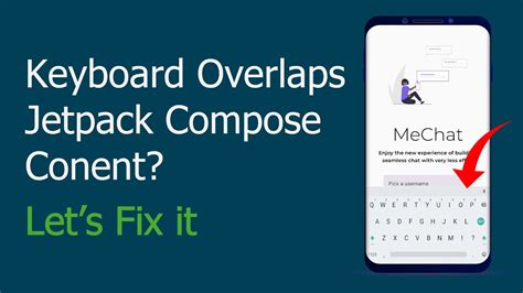 Keyboard Overlaps Jetpack Compose Content Fix It Using Window Insets