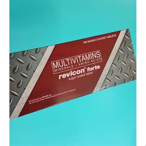 Revicon Forte Multivitamins 100 Tablets Lazada Ph