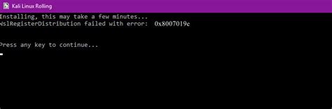Fix Wslregisterdistribution Failed With Error X E