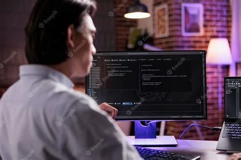 premium photo app programmer using binary code to script security
