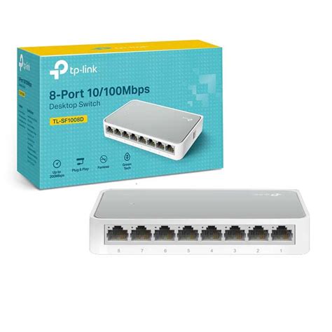 Jual Tp Link Switch Hub 8 Port 10 100 Tl Sf1008d Shopee Indonesia