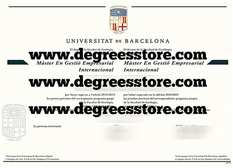 How Long To Make A Fake University Of Barcelona Diploma Fake Diploma Maker Fake Transcript