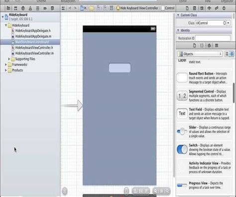 Sample On Hiding Keyboard In IOS MindStick