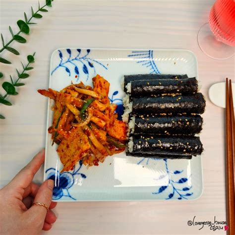 백종원 충무김밥 만들기 레시피 충무식 오징어어묵무침 네이버 블로그