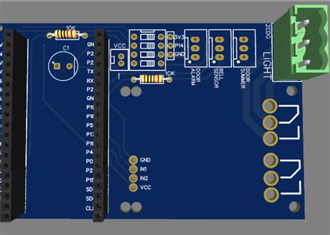 Esp32 Smart Door Share Project PCBWay