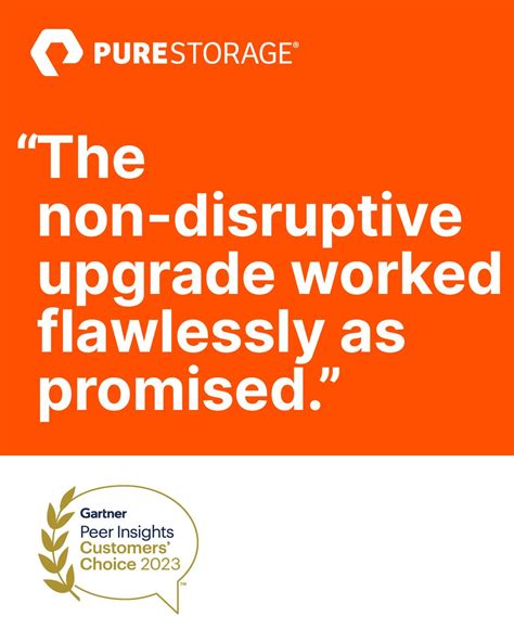 Pure Storage On Linkedin Gartner Peer Insights Voice Of The Customer For Primary Storage