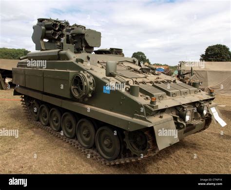 The Stormer Hvm Starstreak Launcher Is A British Military Vehicle