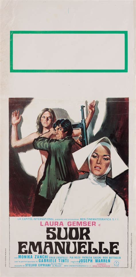 Sister Emanuelle Original 1977 Italian Locandina Movie Poster