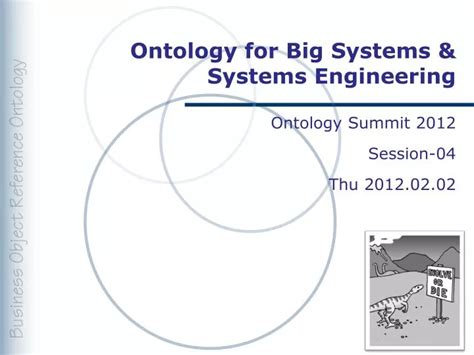 Ppt Ontology For Big Systems And Systems Engineering Powerpoint Presentation Id 2484505