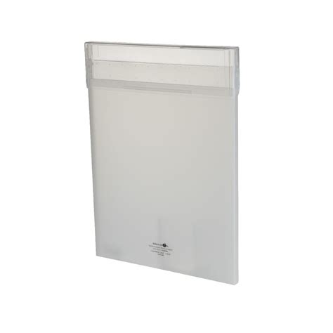 Aqua Drops A3 Document Box Clear Officeworks