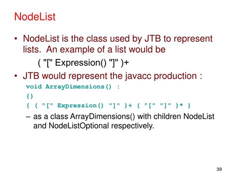 Ppt The Visitor Design Pattern And Java Tree Builder Powerpoint Presentation Id568409
