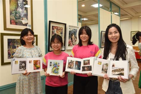 興華國中部第24屆美術班畢業展 縣長夫人融入創作探索感人故事