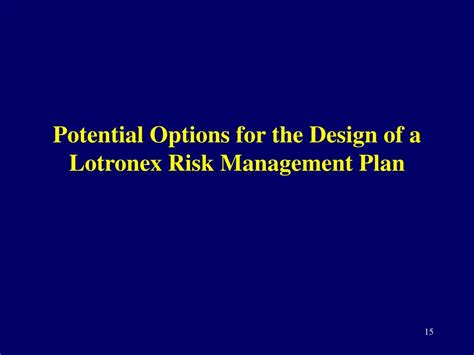 Ppt Goals Of A Lotronex ® Risk Management Program Powerpoint Presentation Id 319314