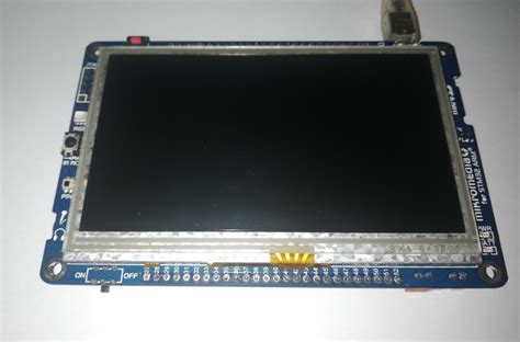 mikromedia for stm32f7 optolab
