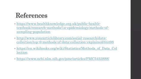 Methods Of Data Collection Sampling Techniques And Methods In Presenting Data Pptx Science