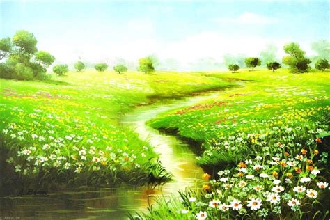 Как нарисовать красивое поле