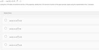 Answered Using The CTFS Table Of Transforms And The CTFS Properties Identify The CTFS Harmonic