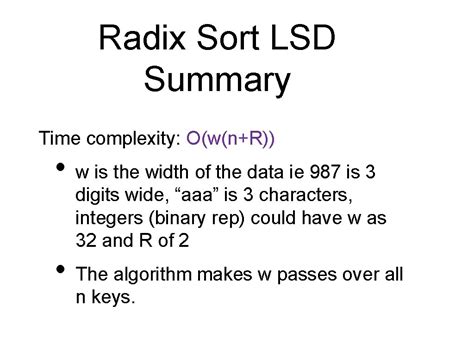 Divide And Conquer And Noncomparisonbased Sorting Algorithms Textbook