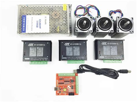 Aliexpress Com Buy CNC Mach3 USB 3 Axis Kit 3pcs TB6600 Driver Mach3 USB Stepper Motor