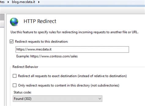 Iis Redirect From A Site To Another Site — Mecdatait