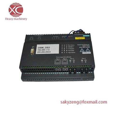 Siemens Osm Tp22 Optical Switch 6gk1105 2ae00 For Industrial
