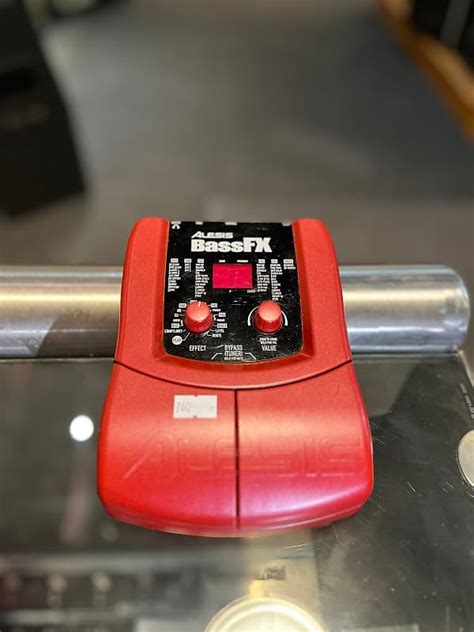 Alesis Bass Fx Bass Guitar Multi Fx Pedal With Box Reverb