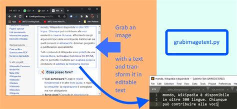 grab image and convert to text with pytesseract python programming
