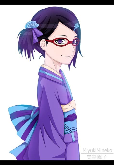 Uchiha Sarada Boruto Naruto Next Generations Image By Miyukimineko