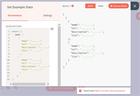 How To Return A Json Array Questions N8n Community