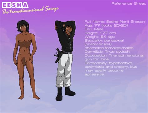 Eesha Reference Sheet By TribalYshka Hentai Foundry