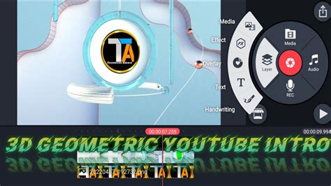 How To Make Geometric YouTube Intro In Kinemaster D Geometric YouTube Intro Kse Bnye Intro